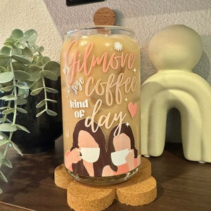 Gilmore Iced Coffee Glass Cup | Gilmore Gifts Gift | Beer Can Glass Cup ...