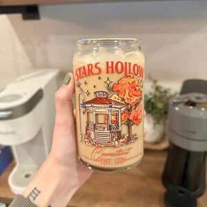 Gilmore Iced Coffee Glass Cup | Gilmore Gift | Beer Can Glass Cup ...