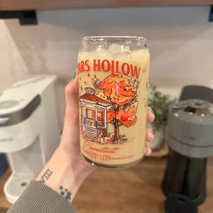 Gilmore Iced Coffee Glass Cup | Gilmore Gift | Beer Can Glass Cup ...