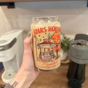 Gilmore Iced Coffee Glass Cup | Gilmore Gift | Beer Can Glass Cup ...