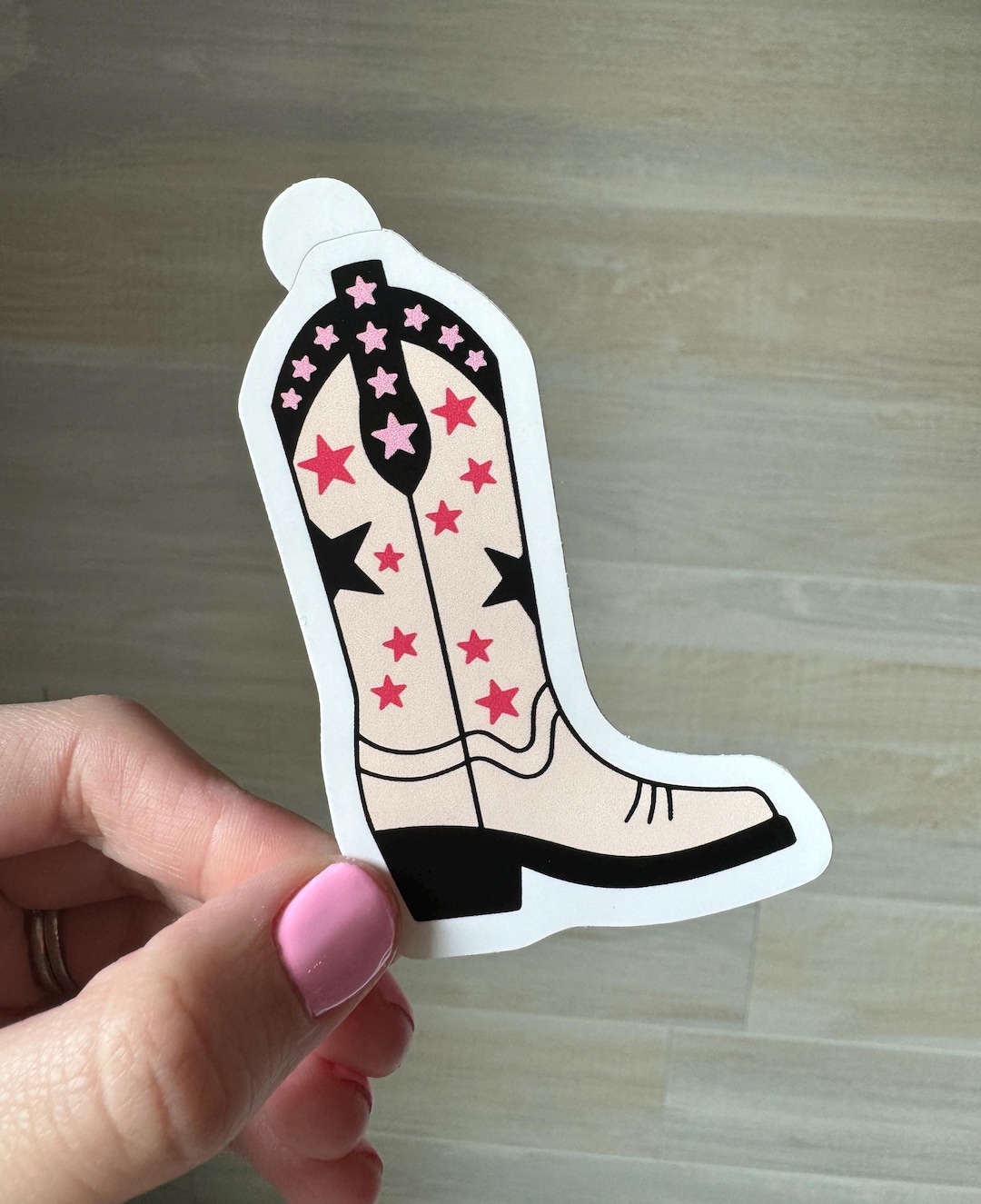 Cowgirl Boot Sticker, Cowboy Boot Sticker, Kindle Sticker, Western ...