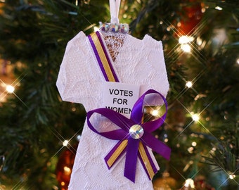 Votes for Women Suffragette Earrings Handmade Unique - Etsy