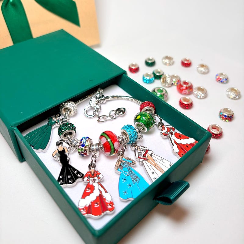 Bracelets With Charms Set - Etsy