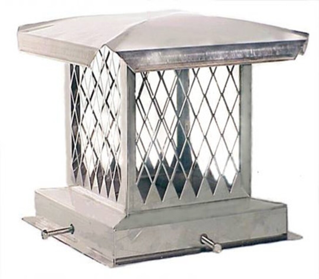 Single Flue Diamond Mesh Stainless Steel Chimney Cap - Etsy