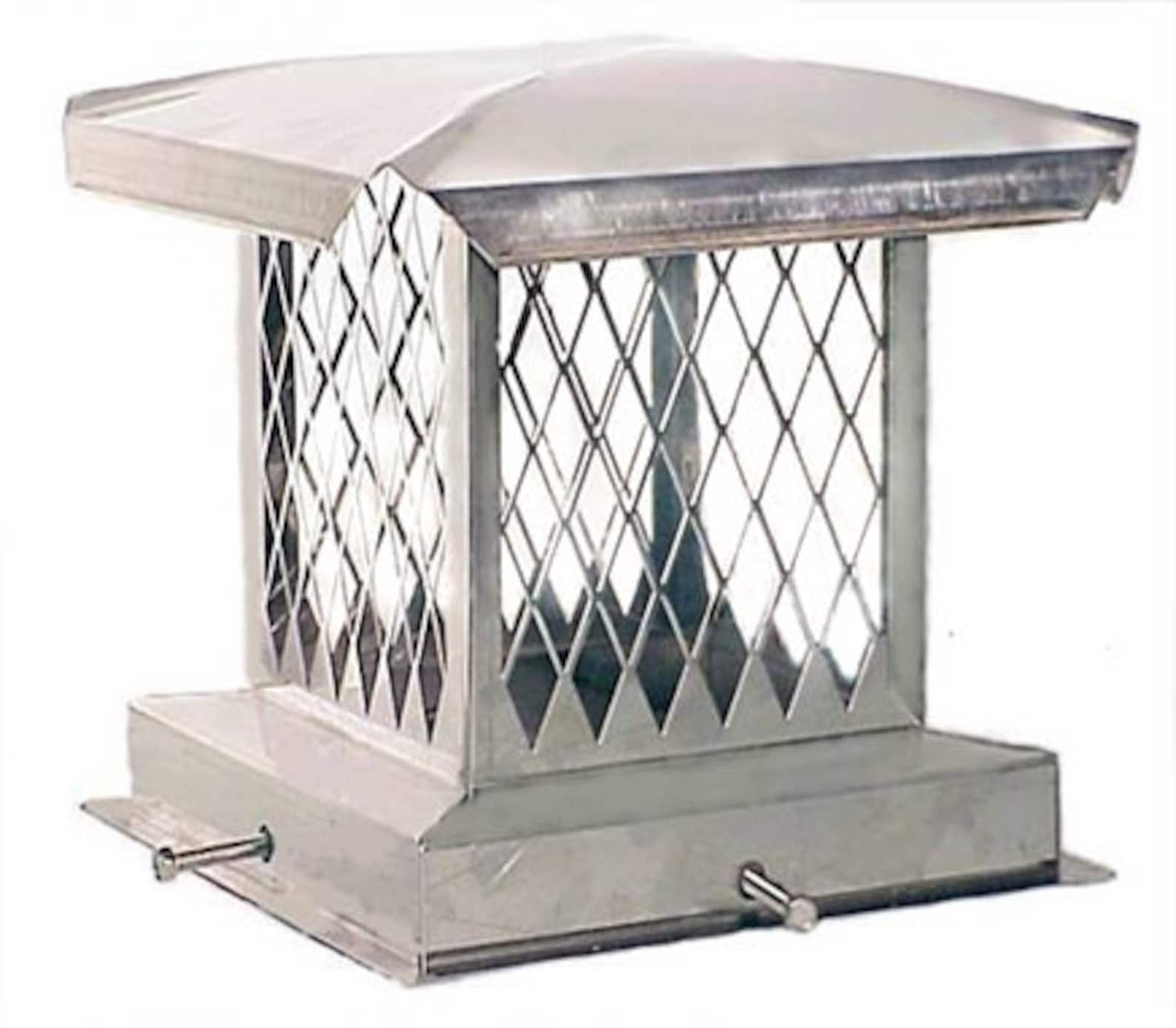 Single Flue Diamond Mesh Stainless Steel Chimney Cap - Etsy