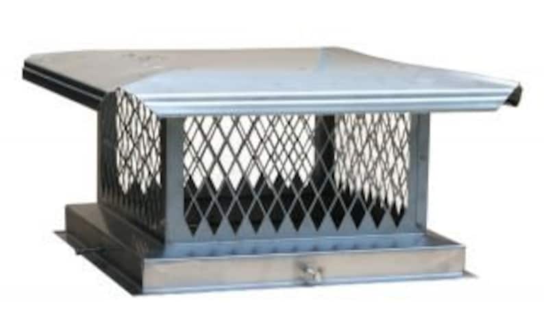 Single Flue Diamond Mesh Stainless Steel Chimney Cap - Etsy