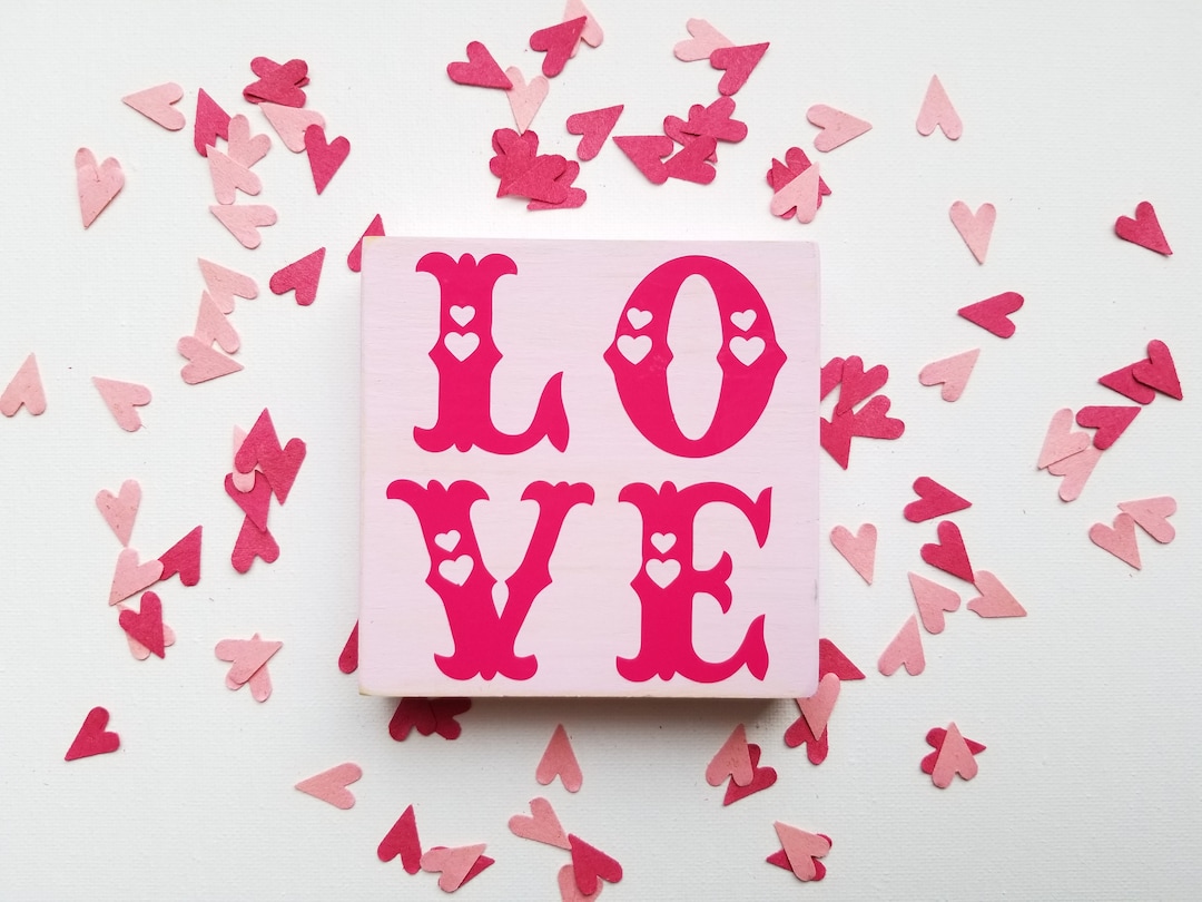 Love Valentine's Day Sign Valentine's Day Sign Valentine's Day ...