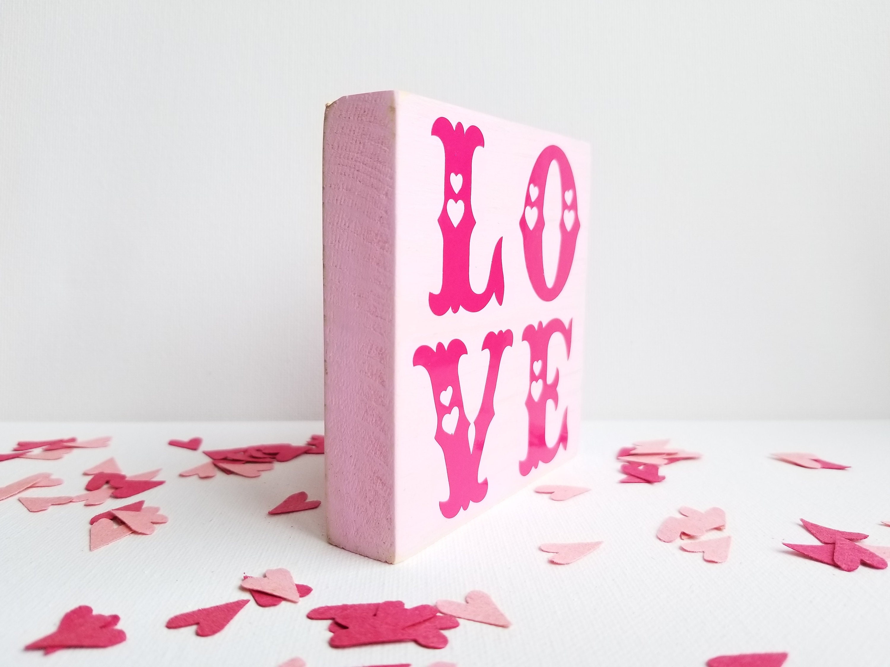 Love Valentine's Day sign Valentine's Day sign | Etsy