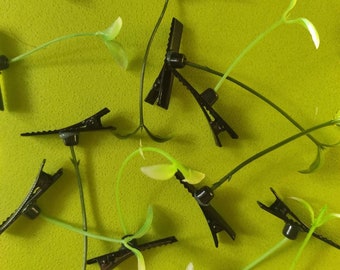 Sprout Hair Clip - Etsy