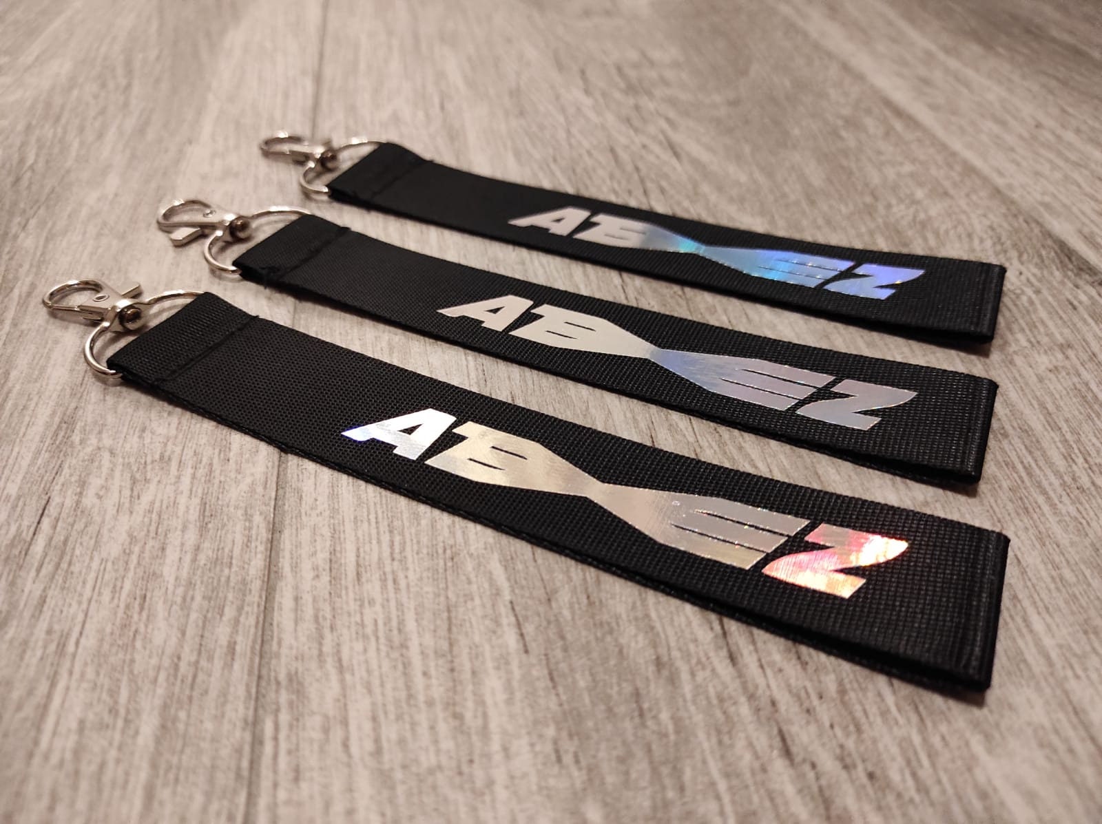 ATEEZ Strap Keychain K-pop Name Tag Holographic Nylon | Etsy
