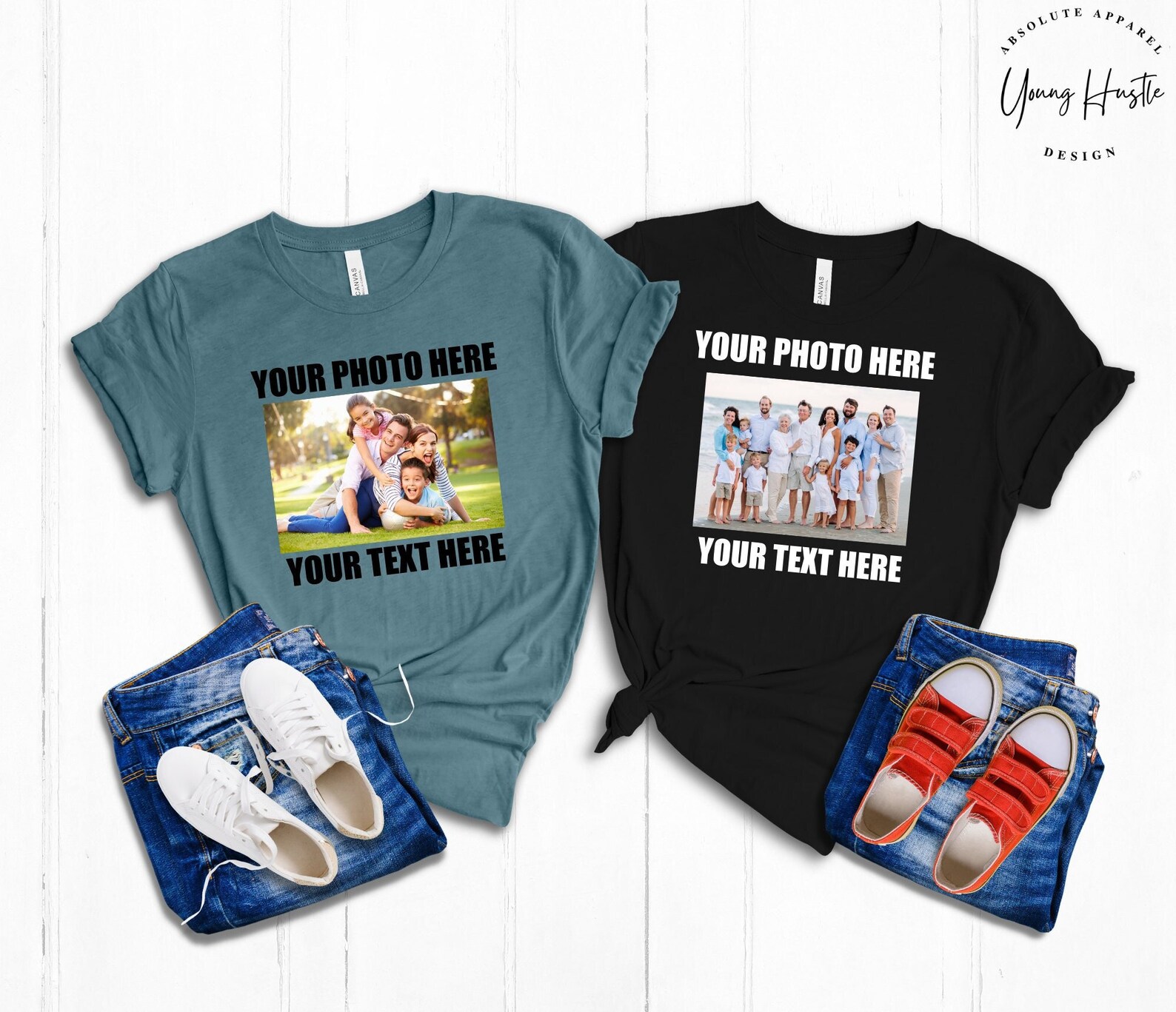 Custom Photo Shirt Custom Shirt Custom Picture T-shirt - Etsy