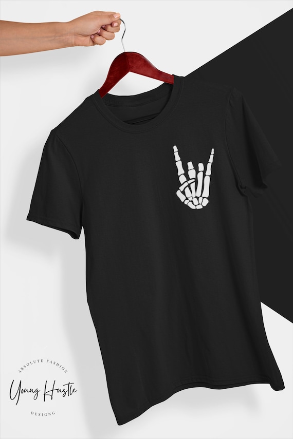 Skeleton Shirts Heavy Metal