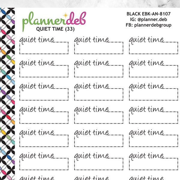 Quiet Time Box - Etsy