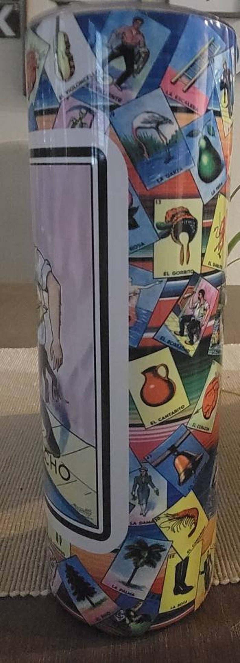 Loteria El Borracho Mexican Bingo Game 20oz or 30oz Tumbler - Etsy