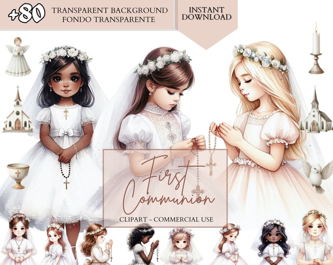 First Communion, Christian, Communion Clipart, PNG File, Transparent ...