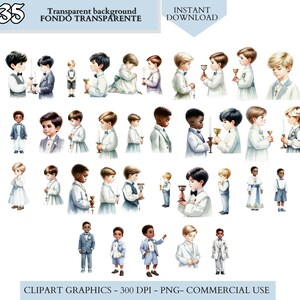 First Communion, Christian, Communion Clipart, PNG File Boys First ...