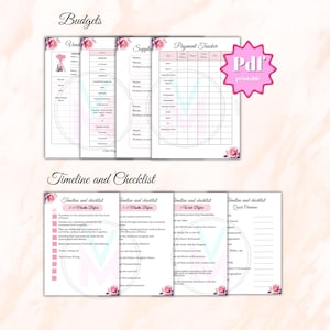 Sweet 16 Planner PINK Sweet Sixteen Pink Book Planning Checklist Sweet ...