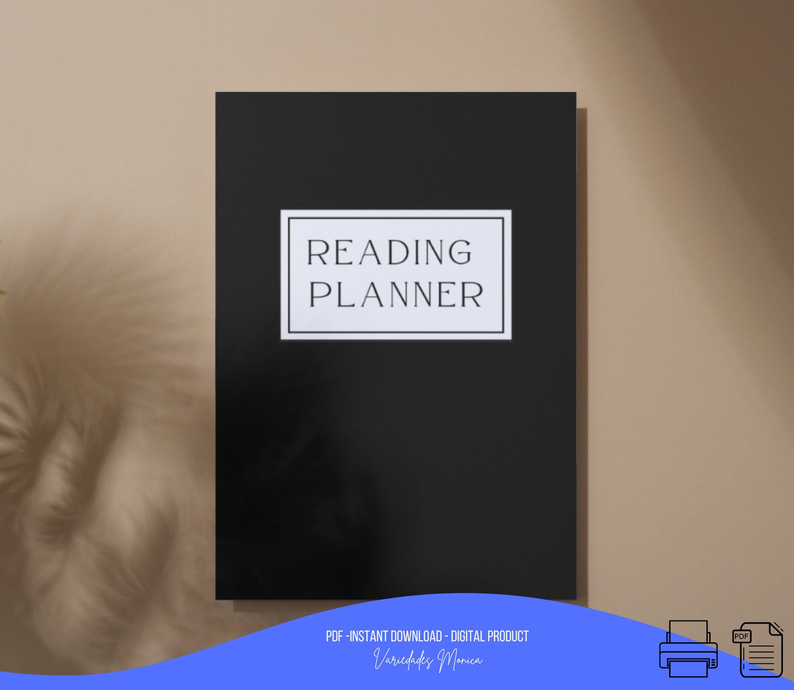 Reading Planner Bundle Printable Reading Journal, Reading Challenges ...