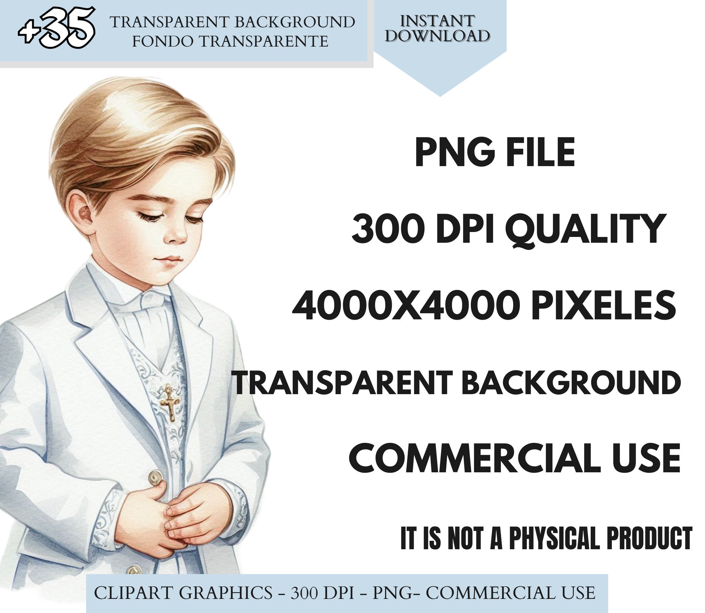 First Communion, Christian, Communion Clipart, PNG File Boys First ...