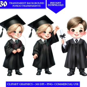 Graduation Cap Kids Clipart, Graduation Student PNG Educational Clipart ...