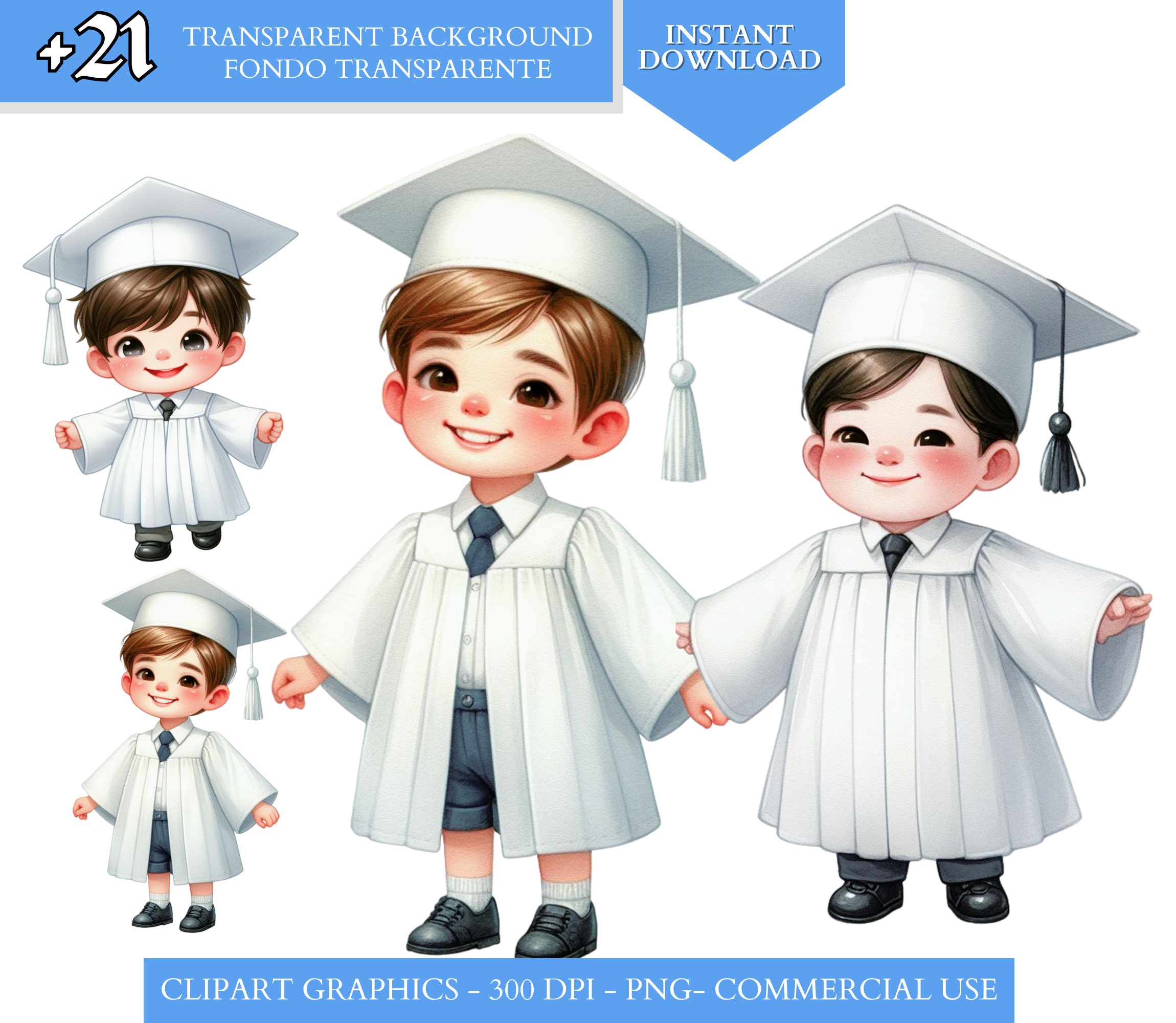 Graduation Cap Kids Clipart Graduation Cap White PNG Educational ...