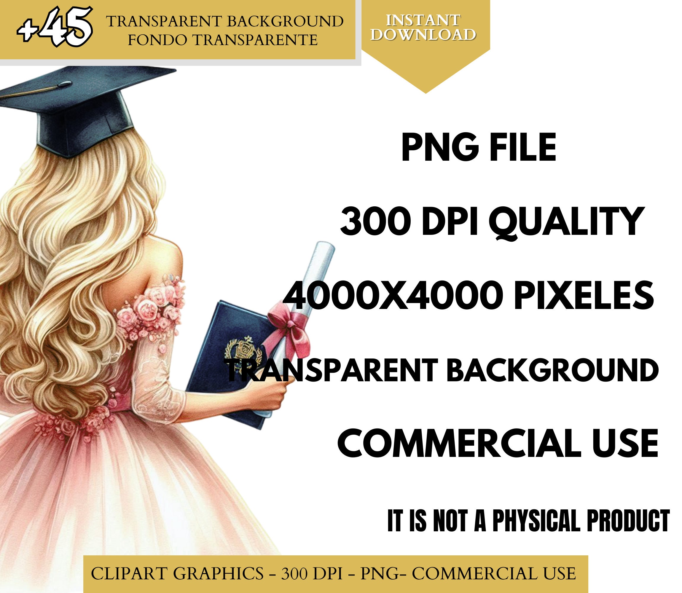 Graduation Clipart Girls Party Graduate Students Congrats Graduation ...