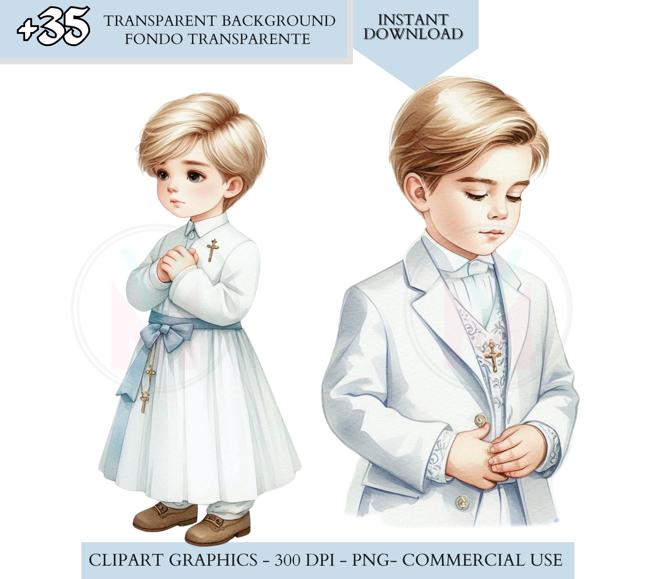 First Communion, Christian, Communion Clipart, PNG File Boys First ...