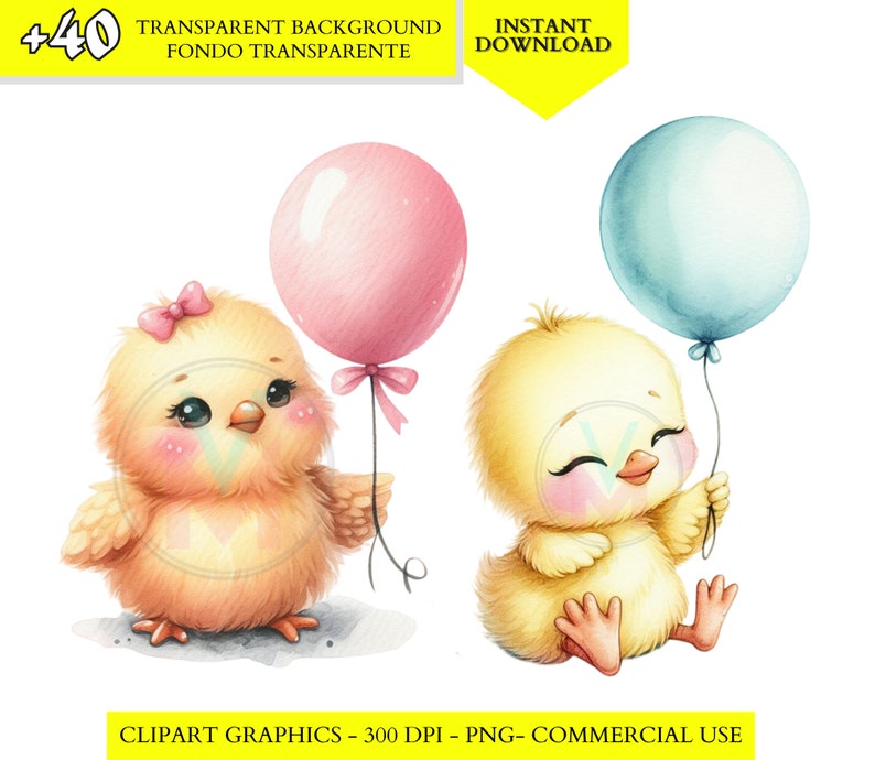 Cute Chick Clipart, Chick Png, Cute Chicken Baby Shower Graphics, Chick ...