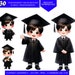Graduation Cap Kids Clipart, Graduation Student PNG Educational Clipart ...