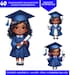 Graduation Cap Kids Clipart Graduation Cap Blue PNG Educational Clipart ...