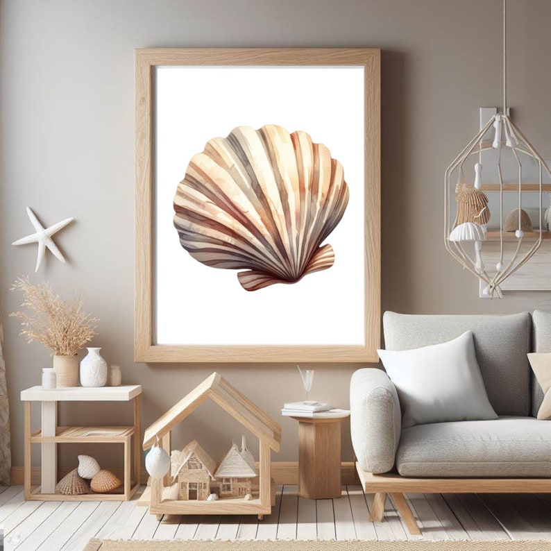 Boho Beach Decor 3 Beach Prints Coral Seahorse and Starfish - Etsy