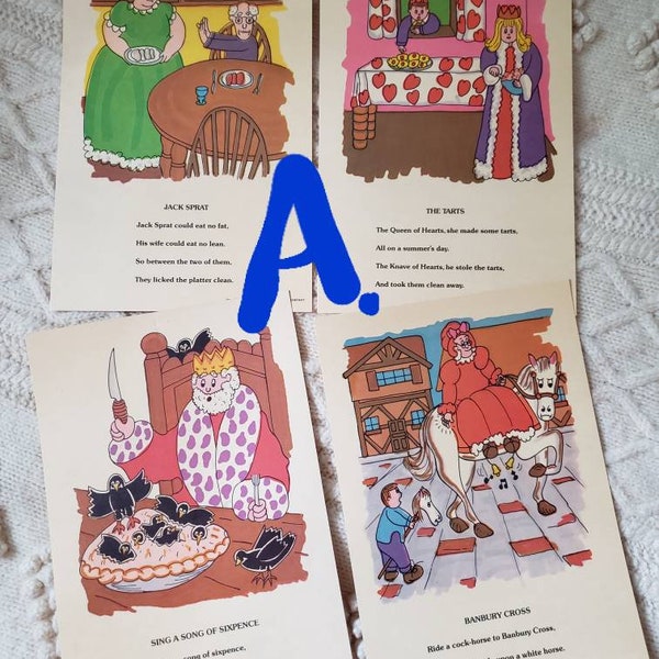 Mother Goose Poster - Etsy