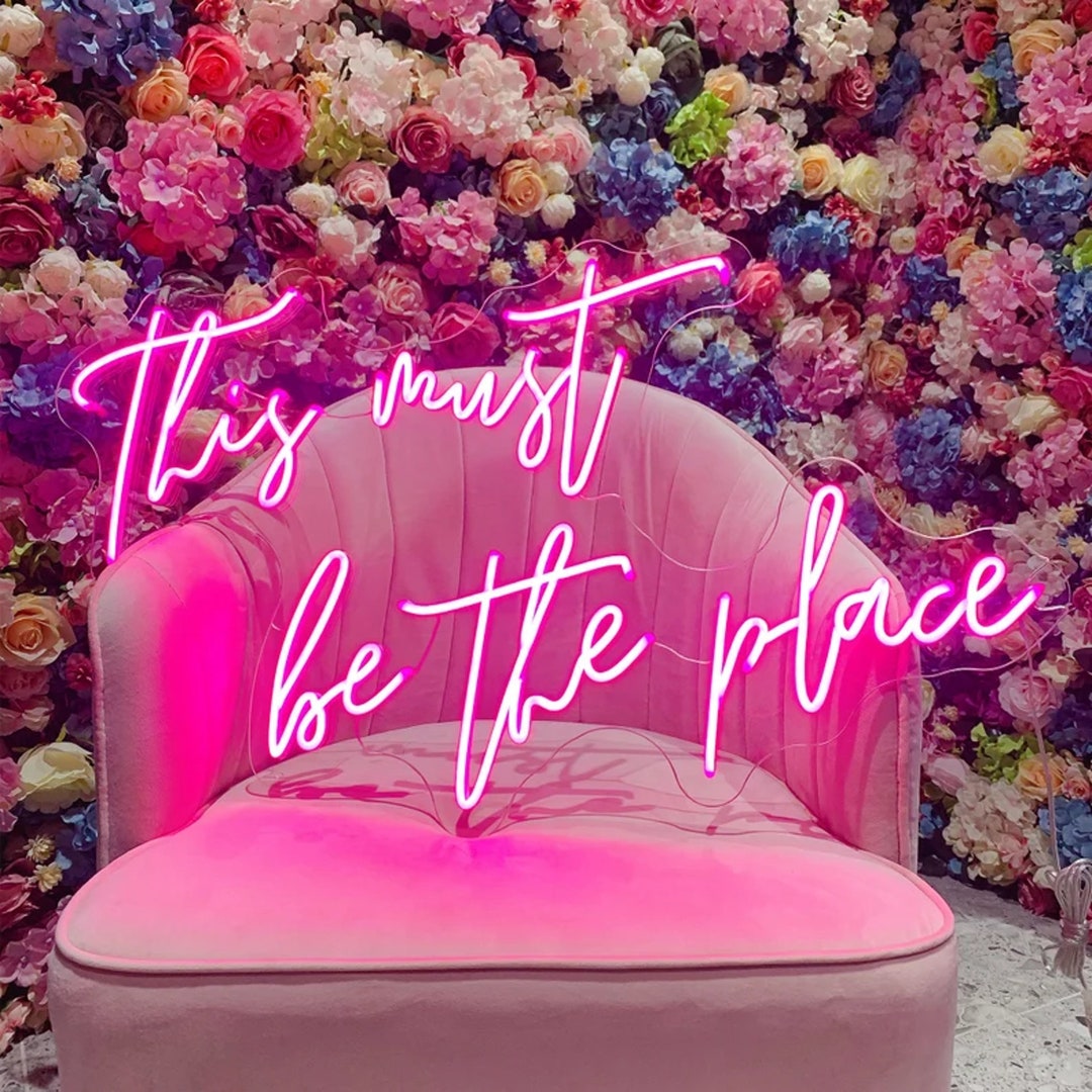 Custom Neon Sign Battery Operated Neon Light Wedding Party Neon Sign ...