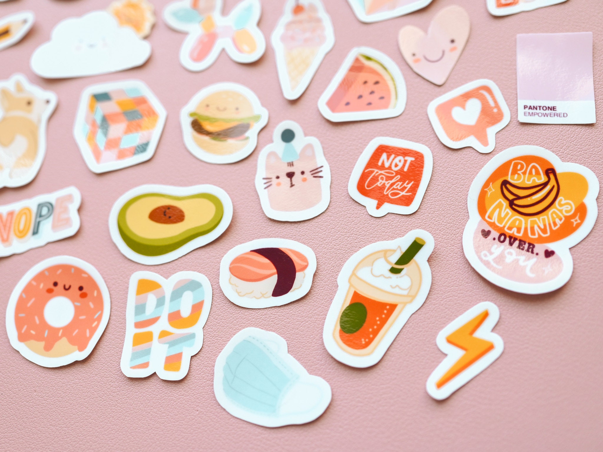 50 Mini Sticker Packs | Etsy