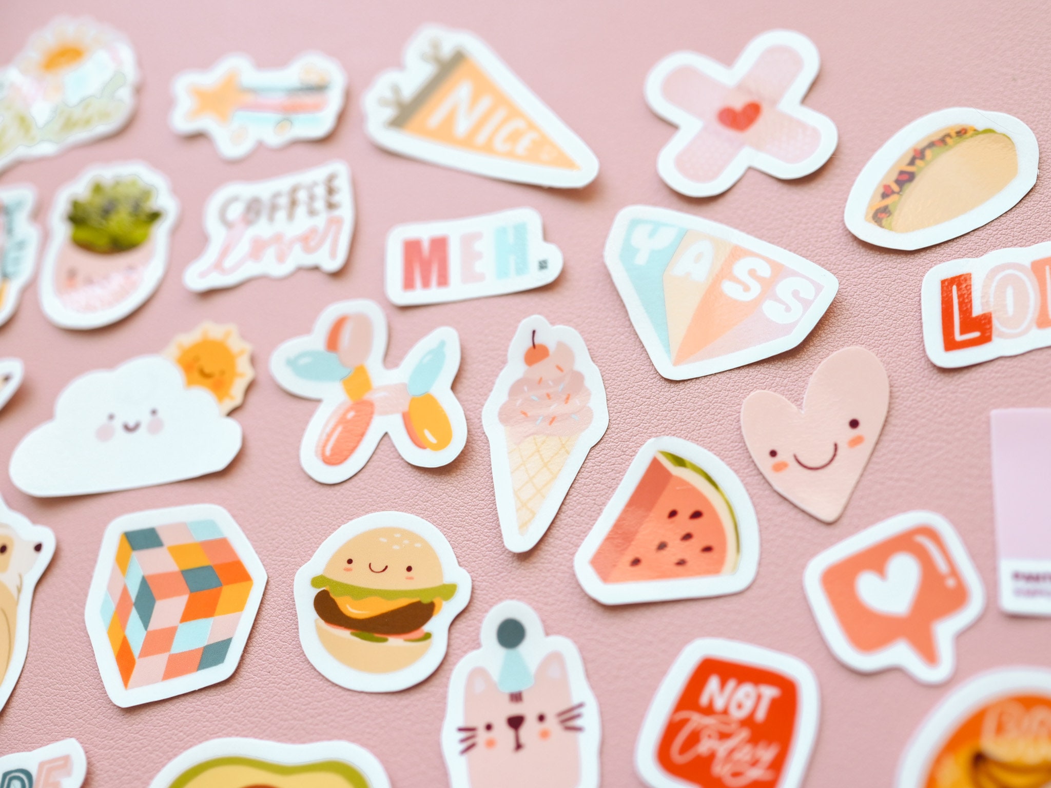 50 Mini Sticker Packs | Etsy