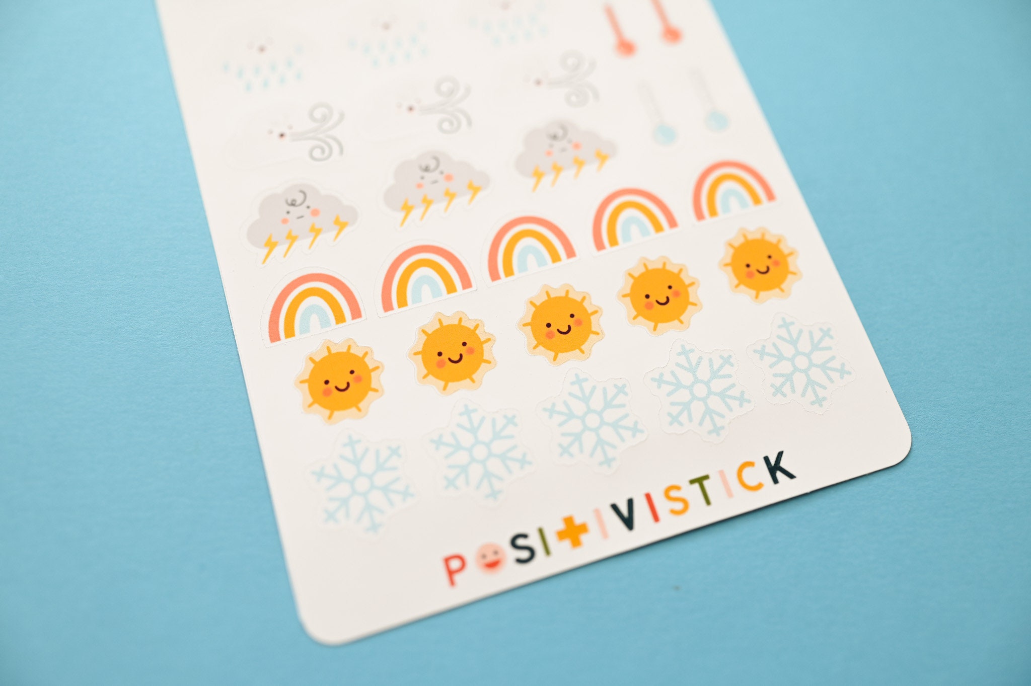 Weather Sticker Sheet / Temperature Sticker Sheet / Weather - Etsy
