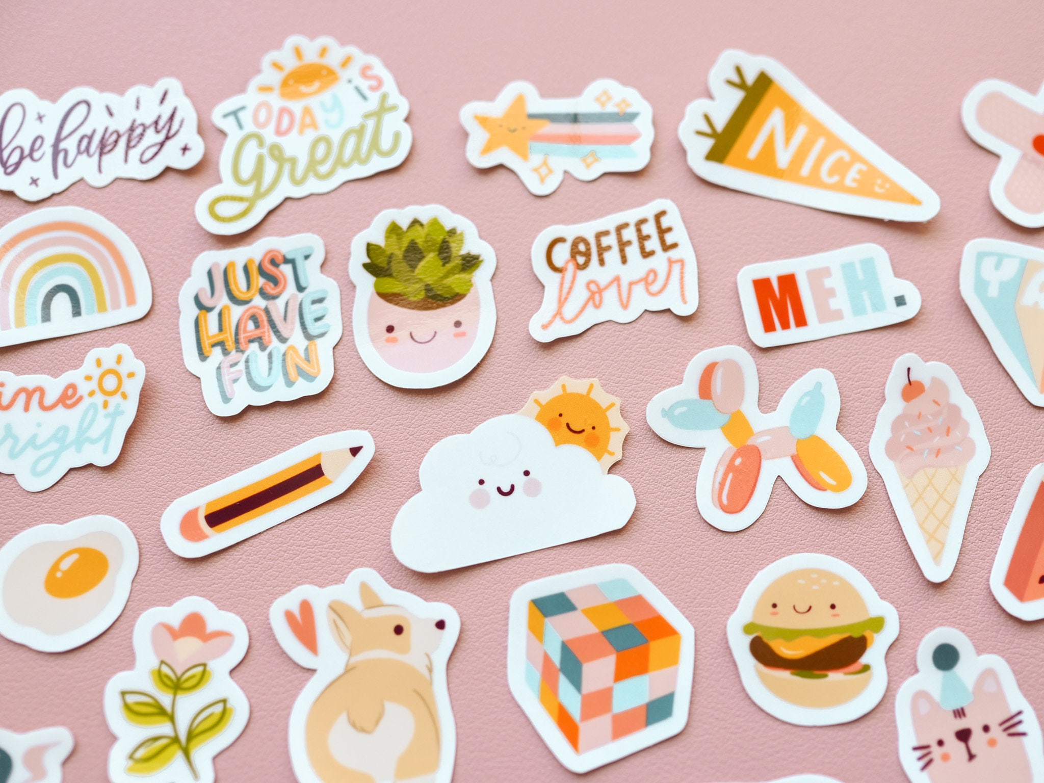 50 Mini Sticker Packs - Etsy