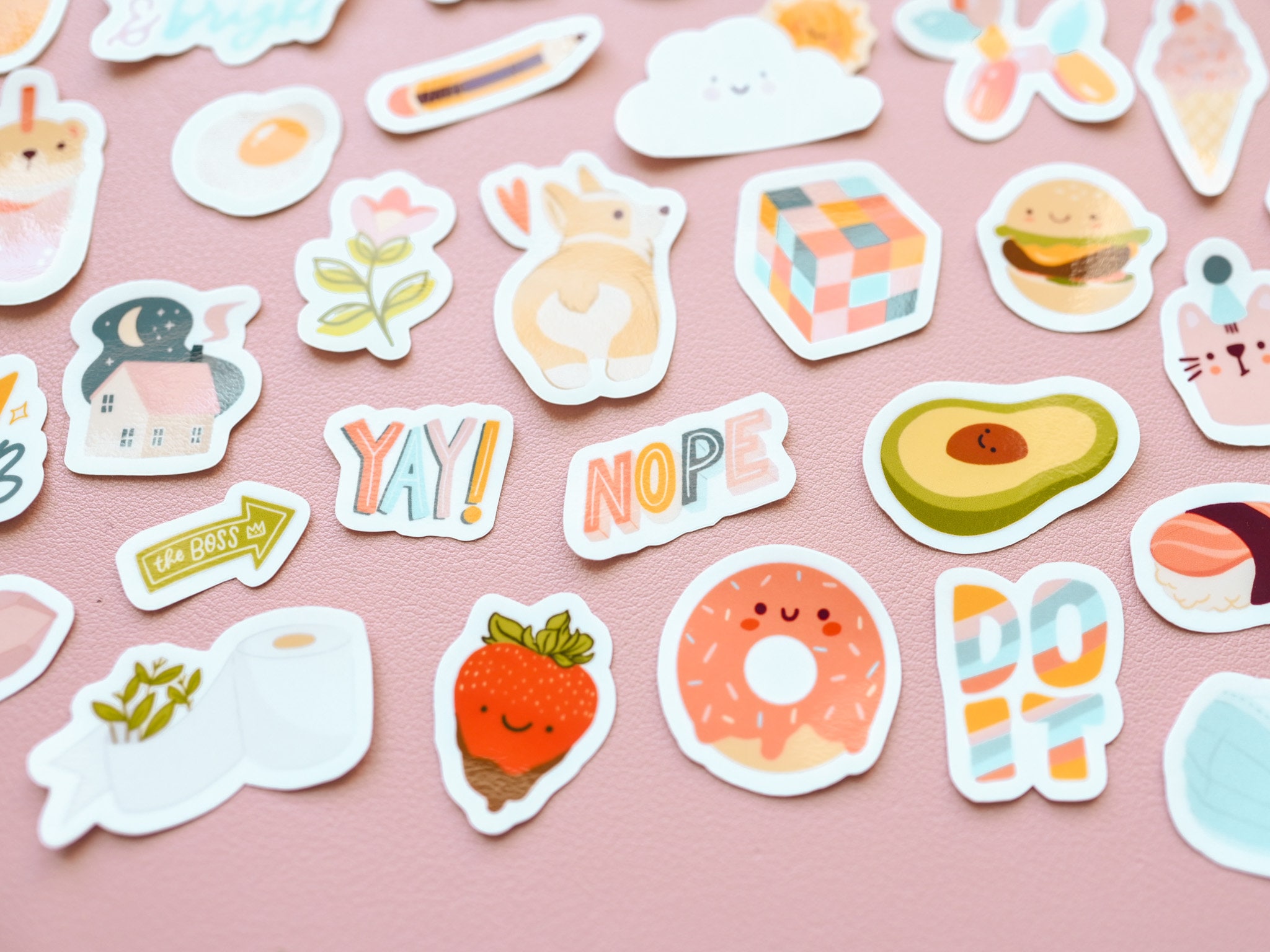 50 Mini Sticker Packs | Etsy