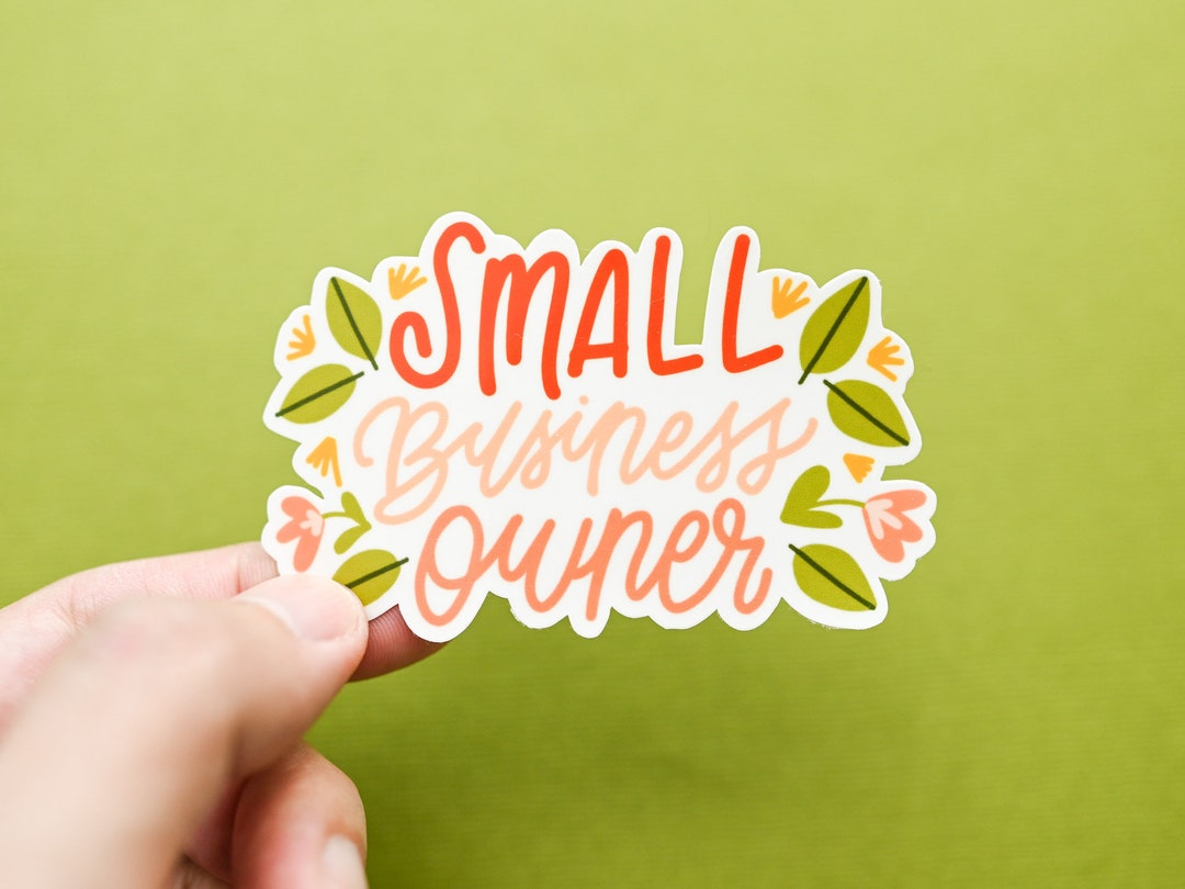 Small Business Owner Sticker - Etsy