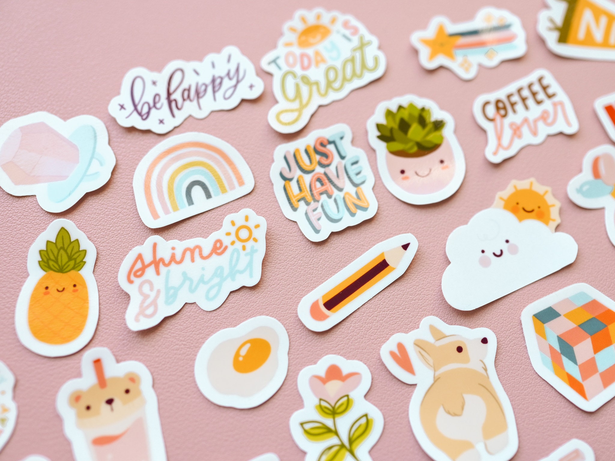 50 Mini Sticker Packs - Etsy