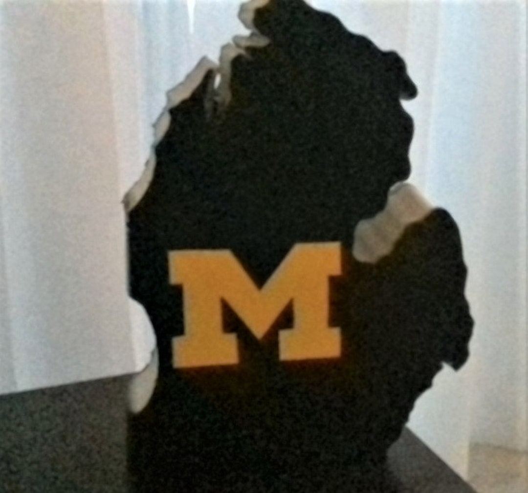 Michigan Mit With U of M Logo Blue Vintage Readers Digest - Etsy