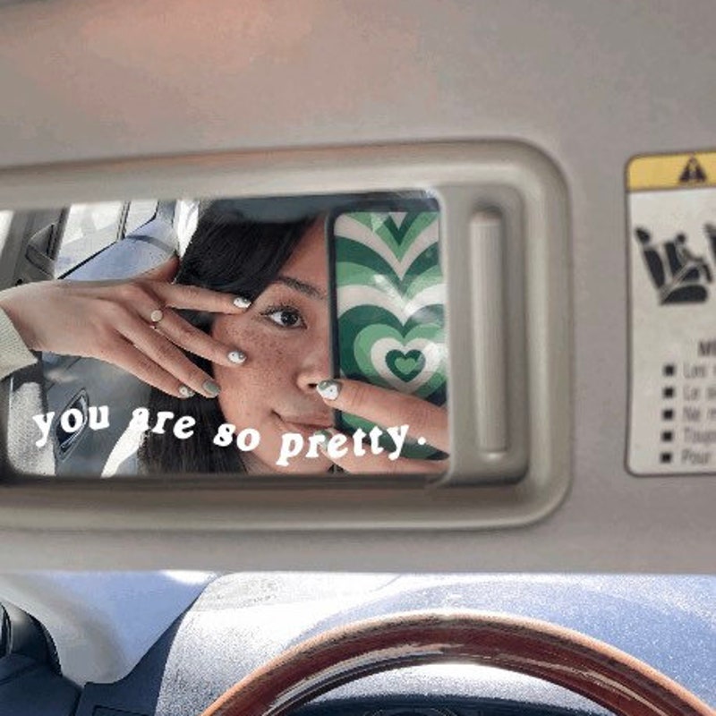 Mirror Stickers - Etsy