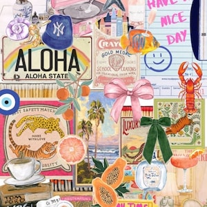 Mystery Sticker Pack,- Pinterest Aesthetic Stickers, Waterproof ...