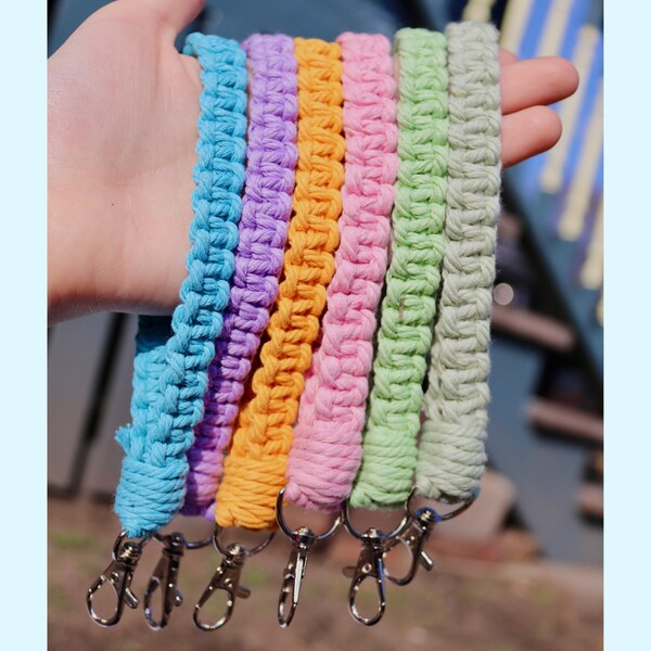 Macrame Key Holder - Etsy