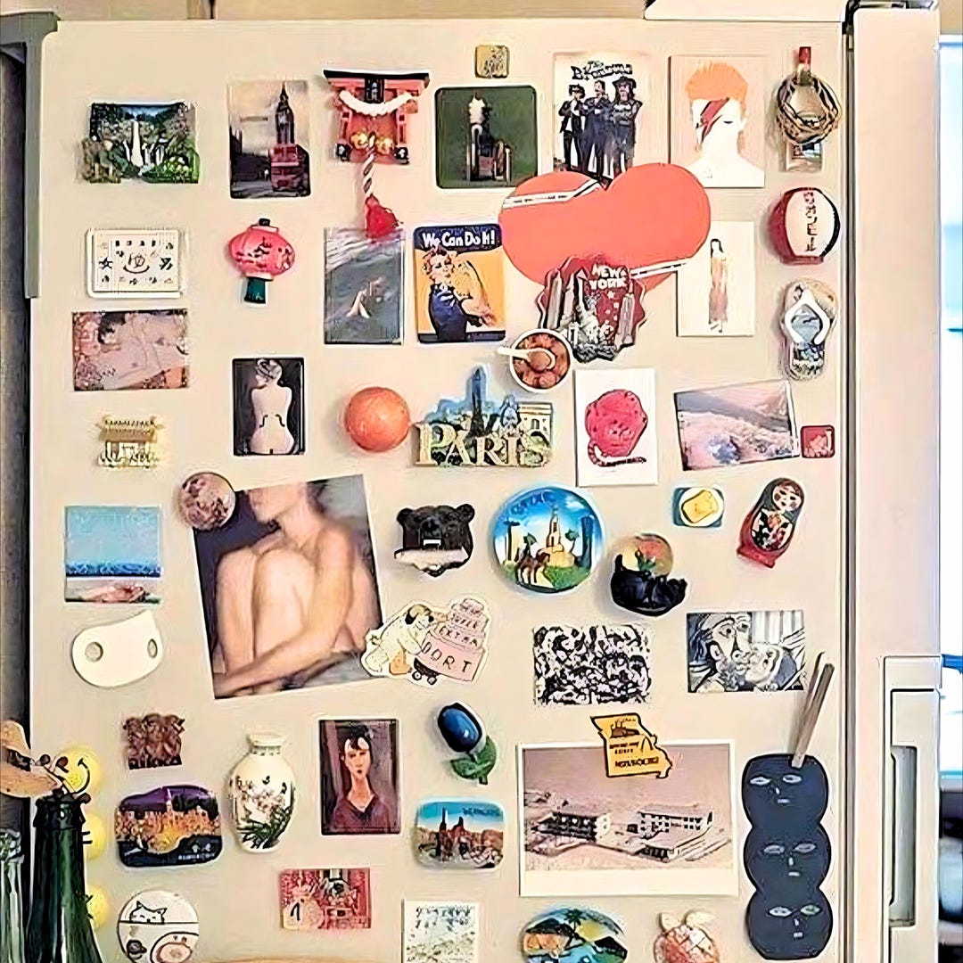 Refrigerator Magnets Set, Random Magnet Set, Vintage Magnets, Retro ...