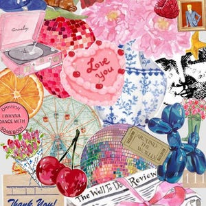 Mystery Sticker Pack,- Pinterest Aesthetic Stickers, Waterproof ...