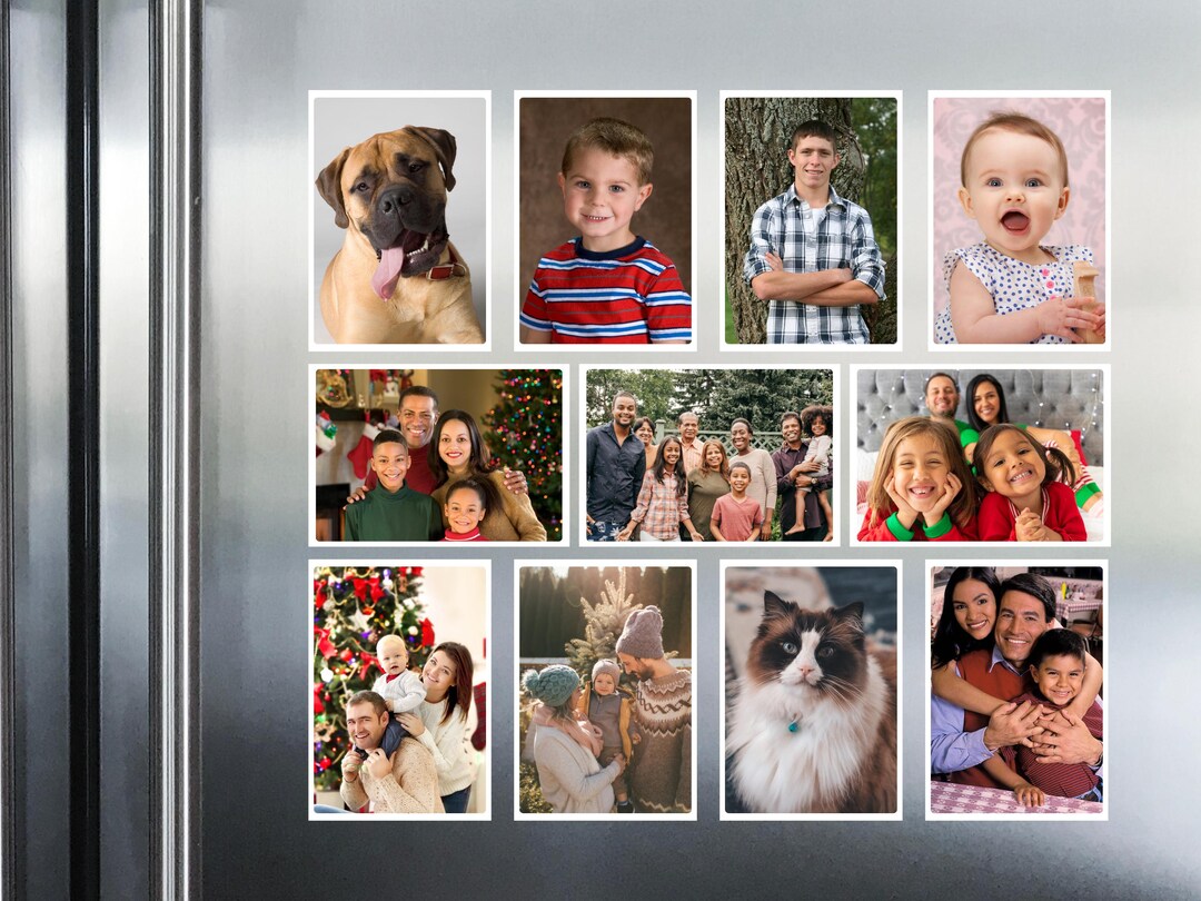 Custom Photo Magnet Personalized Photomagnet Person Picture Magnet ...