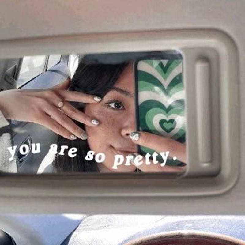 Mirror Wall Stickers - Etsy