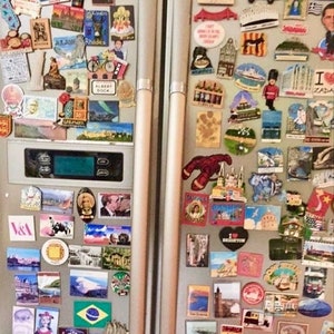 Refrigerator Magnets Set, Random Magnet Set, Vintage Magnets, Retro ...