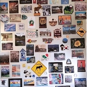 Refrigerator Magnets Set, Random Magnet Set, Vintage Magnets, Retro ...